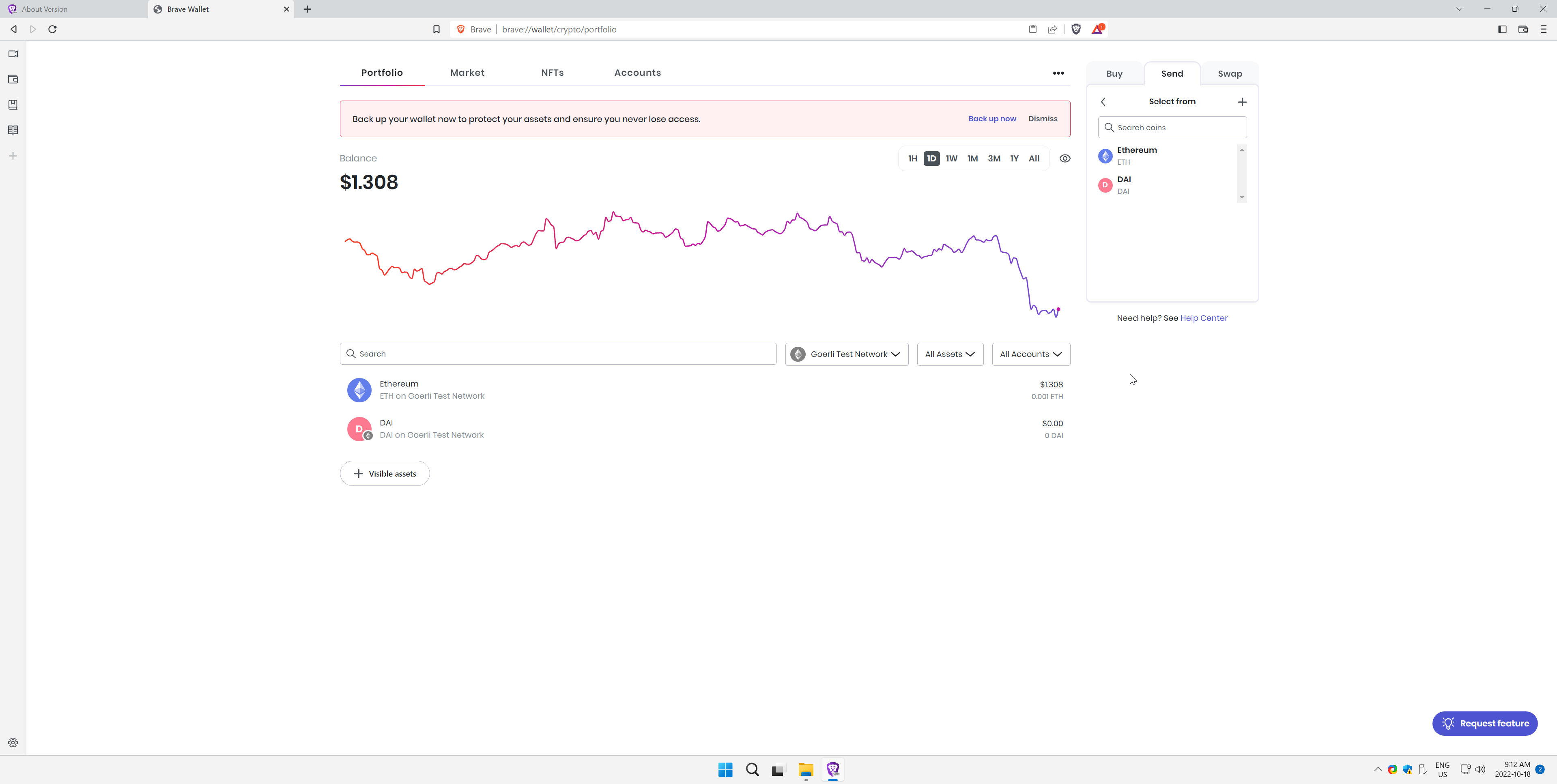 Scrollbar is shown only up to token list instead of full textbox width · Issue #26100 · brave ...