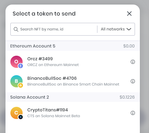 Fiat value is only shown for Solana NFT and not for Ethereum/EVM NFT's · Issue #27370 · brave ...
