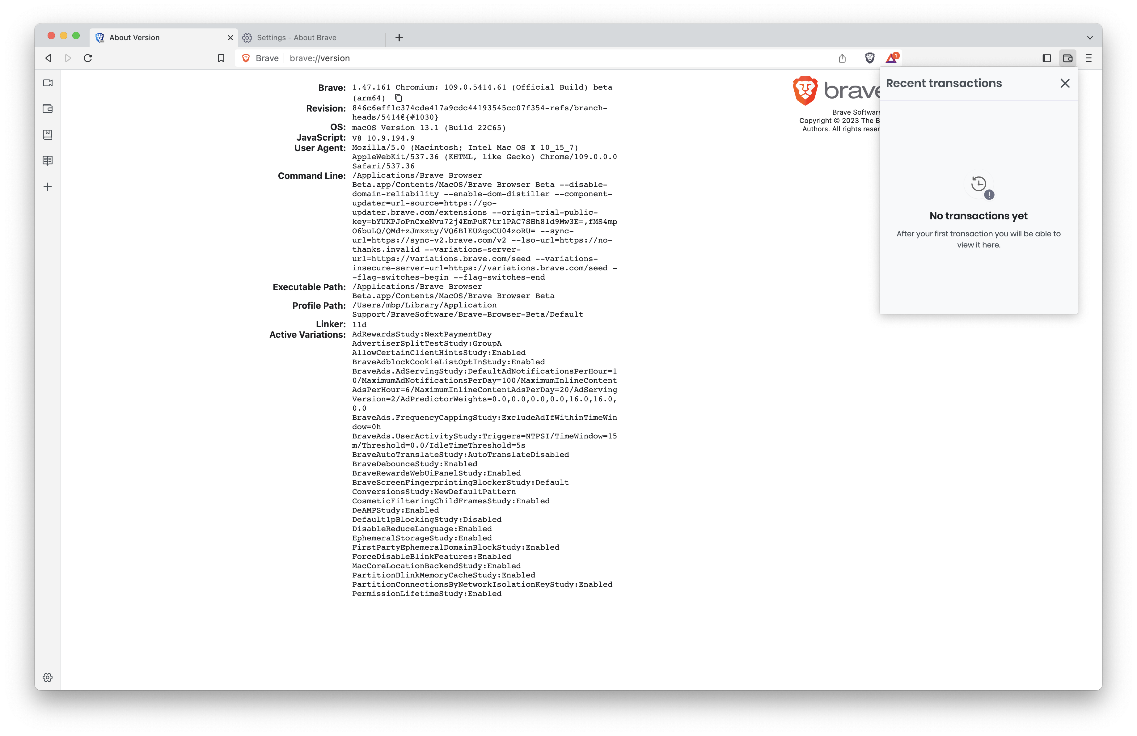 Fill out transaction screen on modal when there is no transactions ...