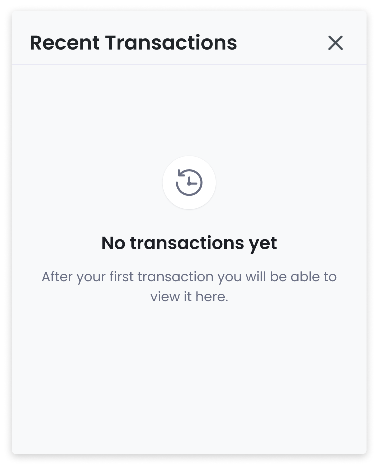 Remove info icon from place holder text in recent transaction view ...