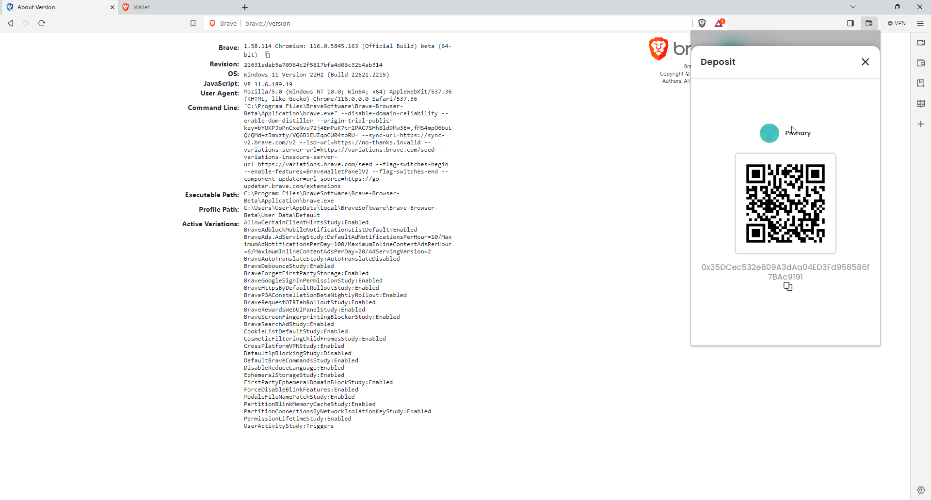 Add Media Queries to the Account Deposit modal for Wallet Panel V2 · Issue #31723 · brave/brave ...