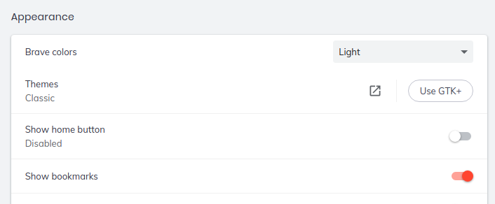 Desktop Bookmarks Bar On The New Tab Page Cannot Be Disabled · Issue 11221 · Bravebrave 