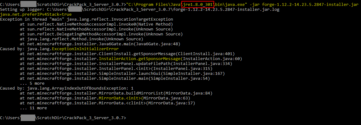 [HELP] Forge won't open · Issue #7742 · MinecraftForge/MinecraftForge · GitHub