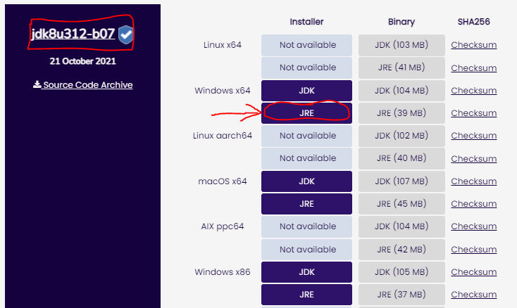 [Bug]: Java 8 update 321 causing game to crash - update 30-1-2022 ...