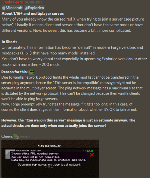 Bug Ftb Backups 2 Should Not Be In The Server Client Fml Mods Compatibility Checklist List 7769