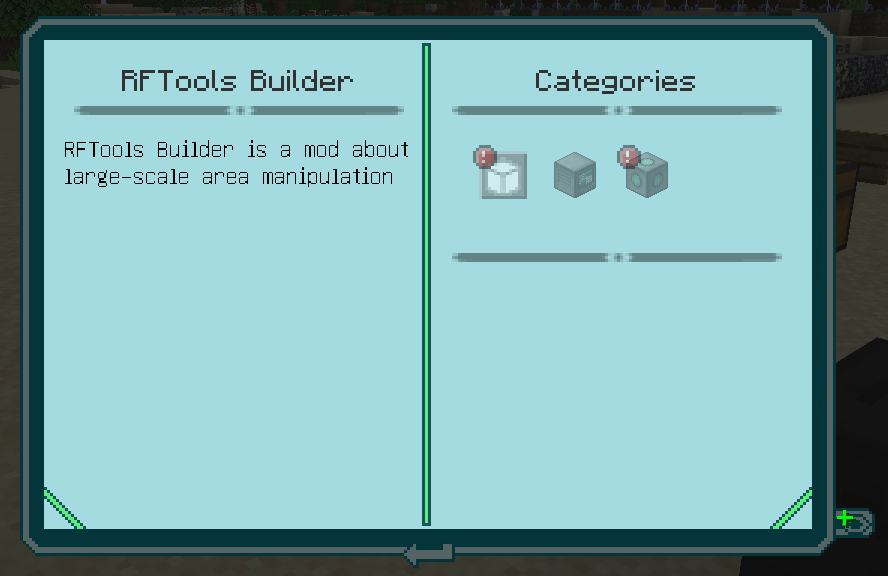 [Bug]: Flexiglass Mountain - RFTools Book Not Displaying Info · Issue #1330 · FTBTeam/FTB ...