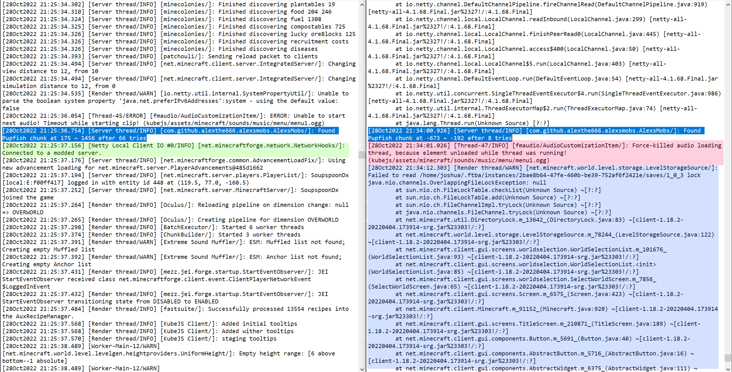 [Bug]: Crash on start due to bad packet · Issue #1448 · FTBTeam/FTB-Modpack-Issues · GitHub