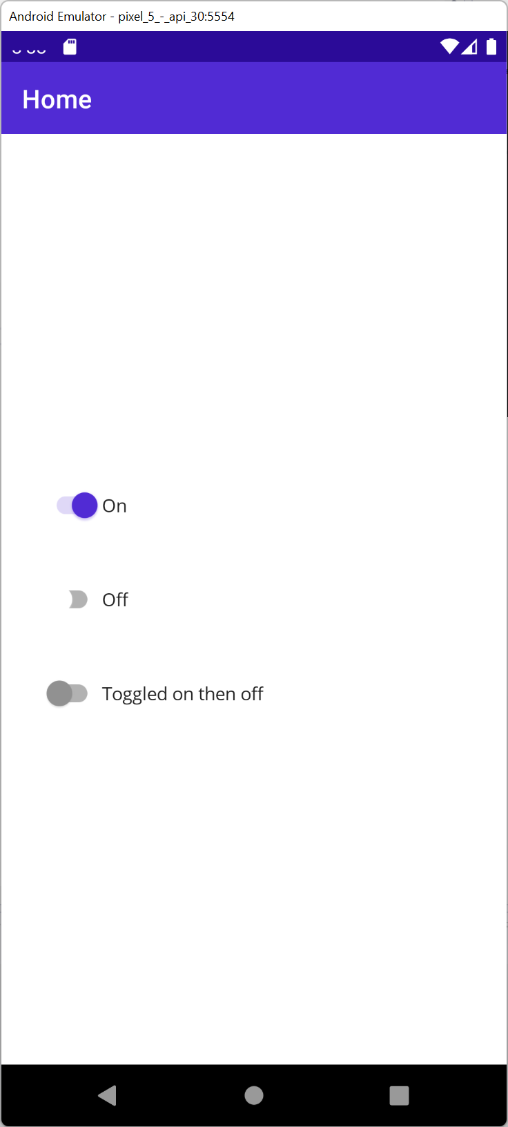 Android Switch view has inconsistent colors when "off" · Issue #7673 ...