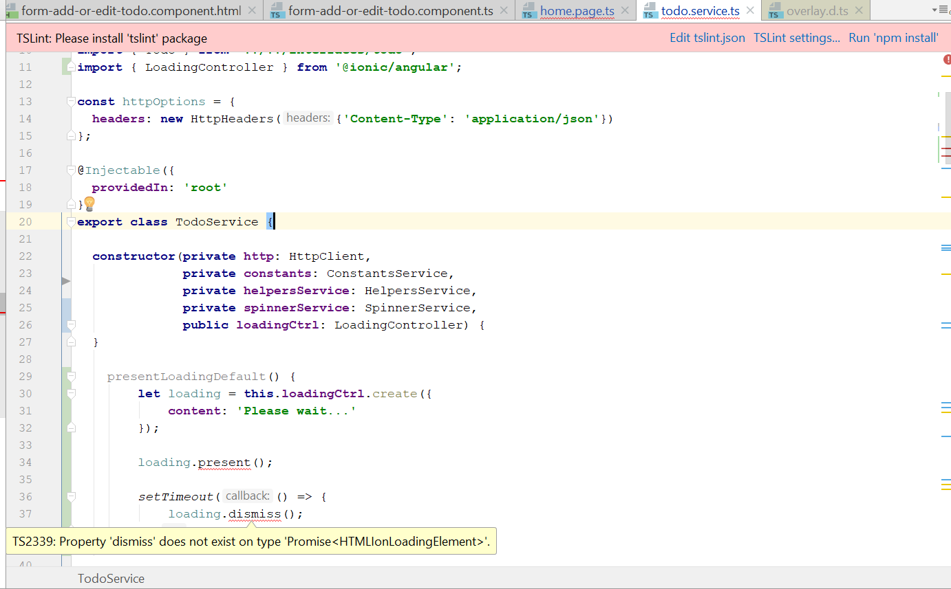 V4 Error While Trying To Use Loadingcontroller · Issue 14800 · Ionic