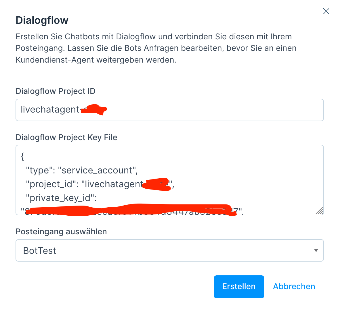 Chatbot Dialogflow No Response · Issue 5715 · Chatwoot Chatwoot · Github