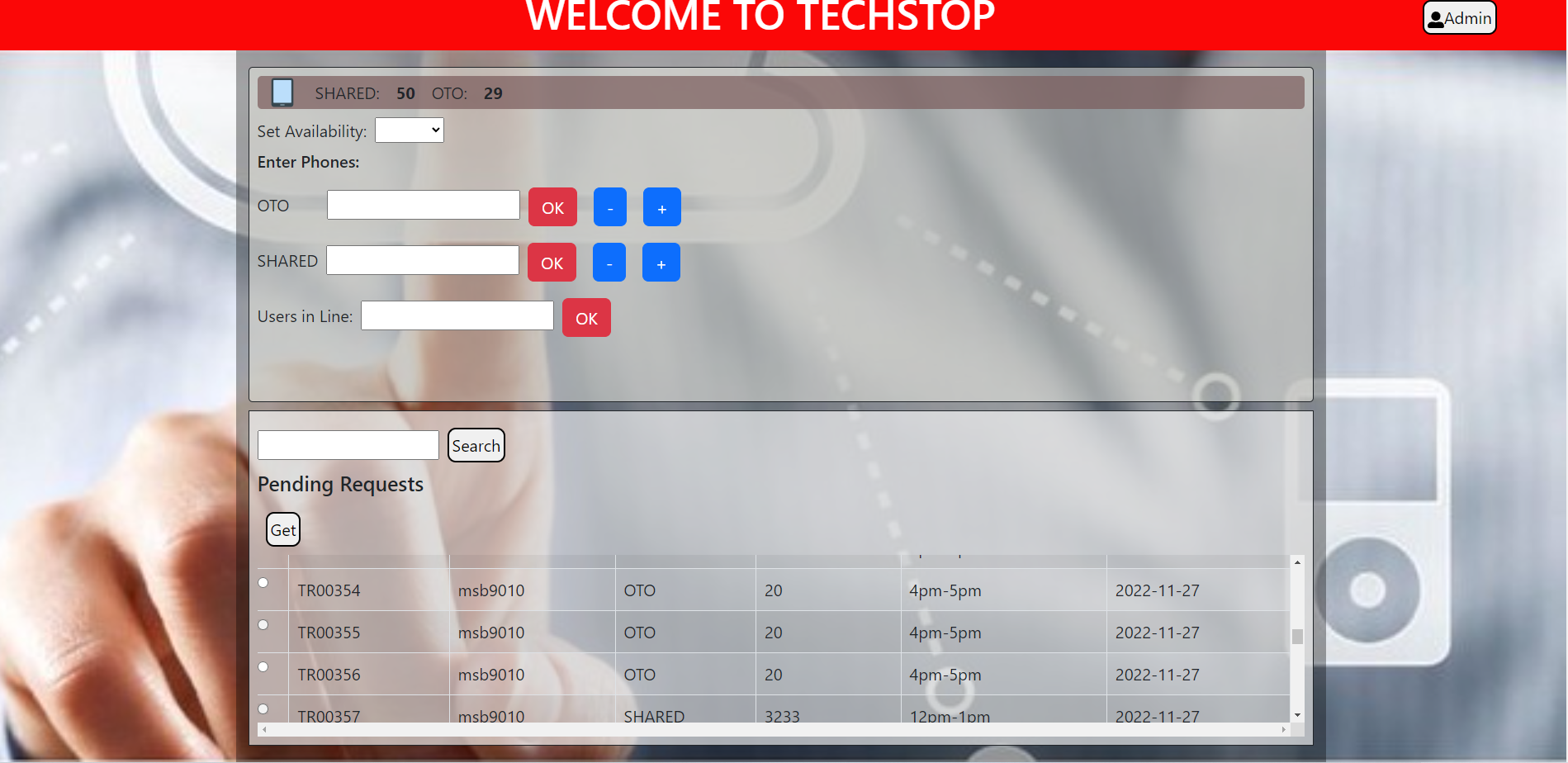 GitHub - maxdice86/techstop: React Js. work project. Has front-end application pages built with ...