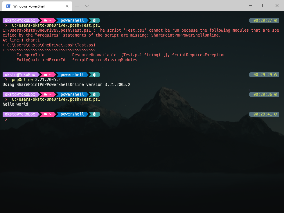Convert install script to using new PnP.PowerShell module · Issue #417 · Puzzlepart ...
