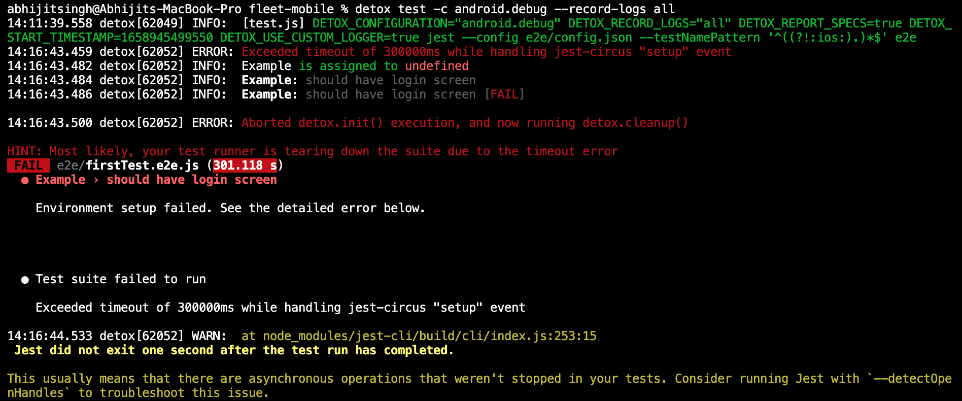 Android Refuses to Work · Issue #3511 · wix/Detox · GitHub