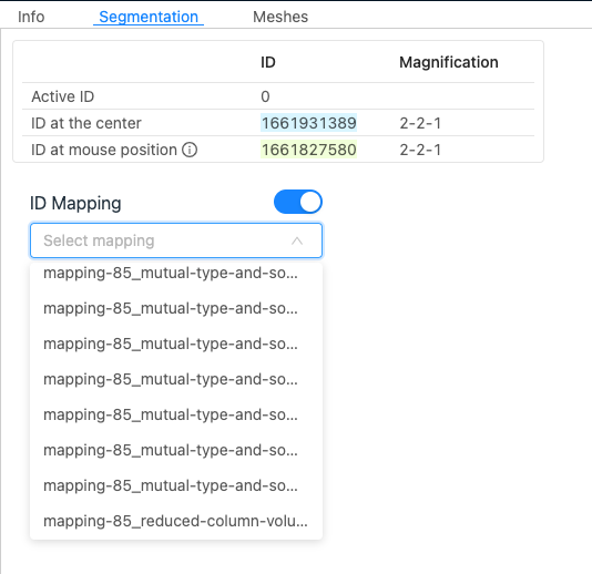 More space for mapping names · Issue #5146 · scalableminds/webknossos · GitHub