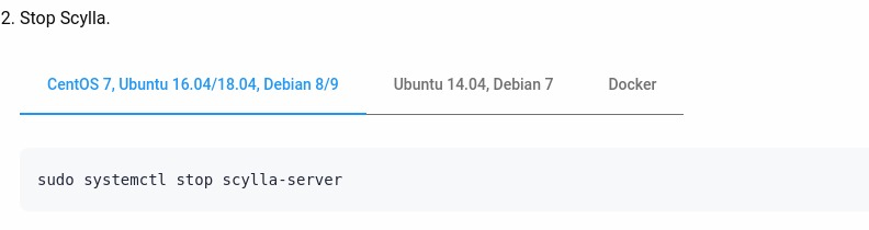 Issue in page System Requirements: out of date OS tabs · Issue #858 · scylladb/scylla-doc-issues ...
