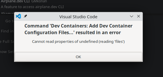 Can T Add Configuration Files · Issue 9102 · Microsoft Vscode Remote Release · Github