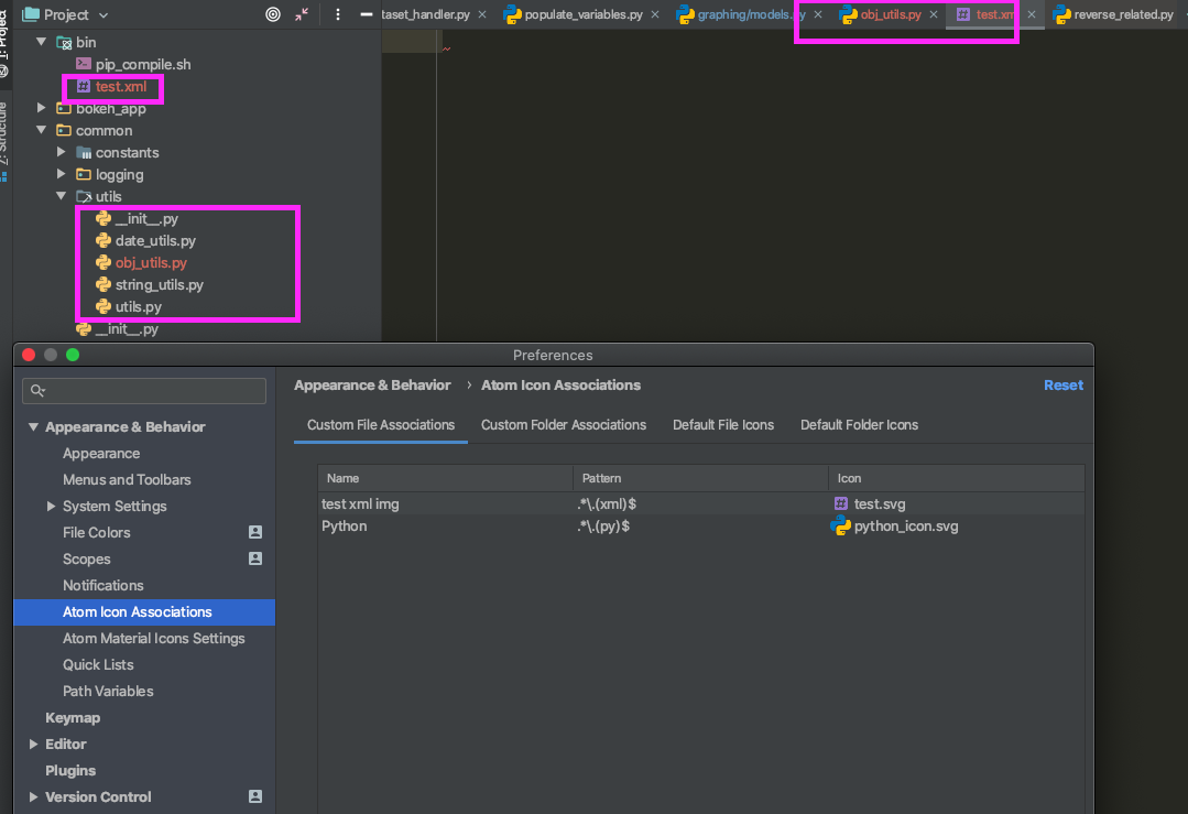 Custom File Association Icon Not Loading · Issue #88 · AtomMaterialUI/a ...
