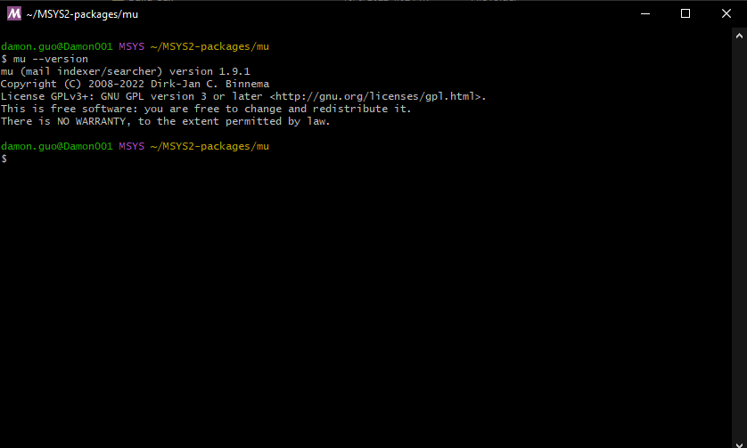 mu master can not be built · Issue #9 · msys2-unofficial/MSYS2-packages · GitHub