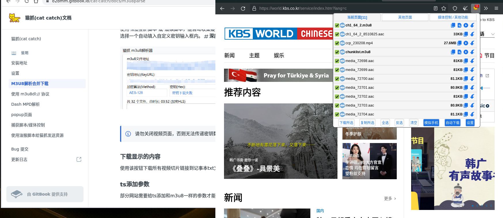 抓取后无法获得一个真实地址 · Issue #126 · xifangczy/cat-catch · GitHub