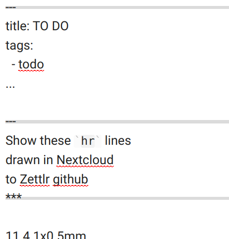 Draw horizontal rulers · Issue #3444 · Zettlr/Zettlr · GitHub