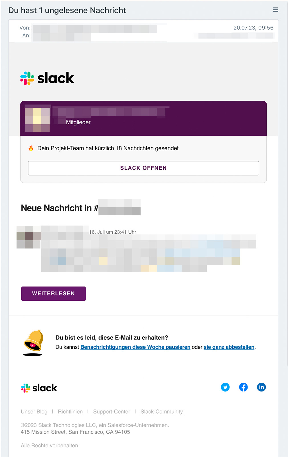 Send Talk-specific e-mail for missed messages · Issue #10820 · nextcloud/spreed · GitHub