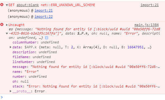 import .json file issue · Issue #310 · logseq/logseq · GitHub