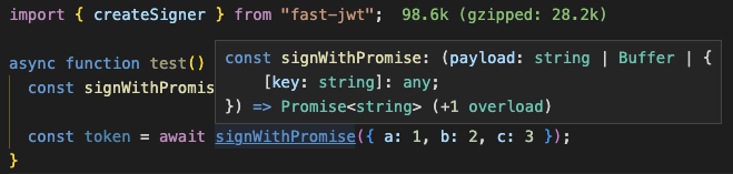 Type recognition is incorrect · Issue #305 · nearform/fast-jwt · GitHub