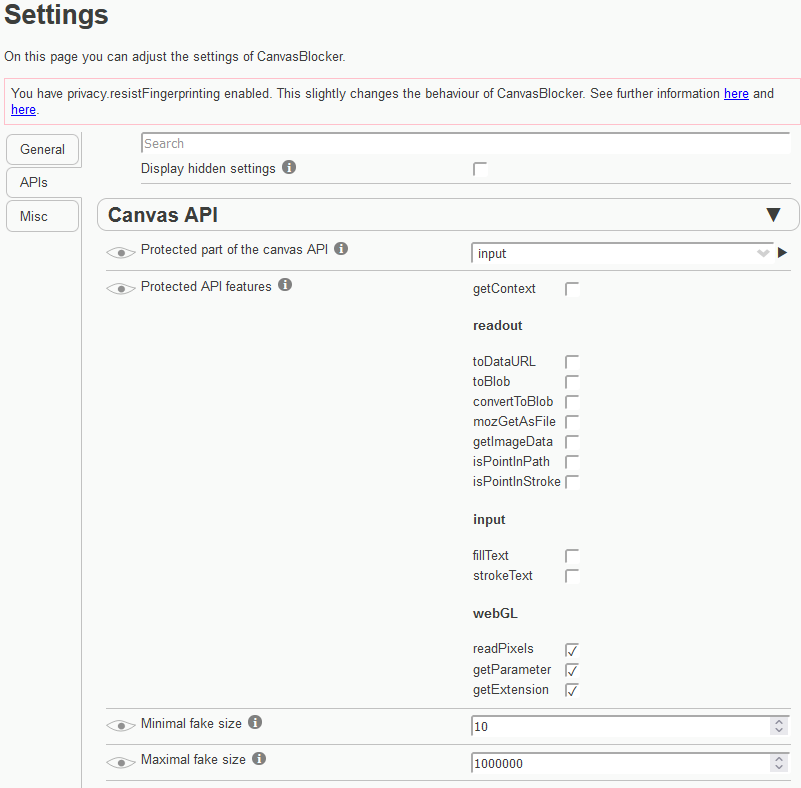 question about RFP and webgl · Issue #1428 · arkenfox/user.js · GitHub