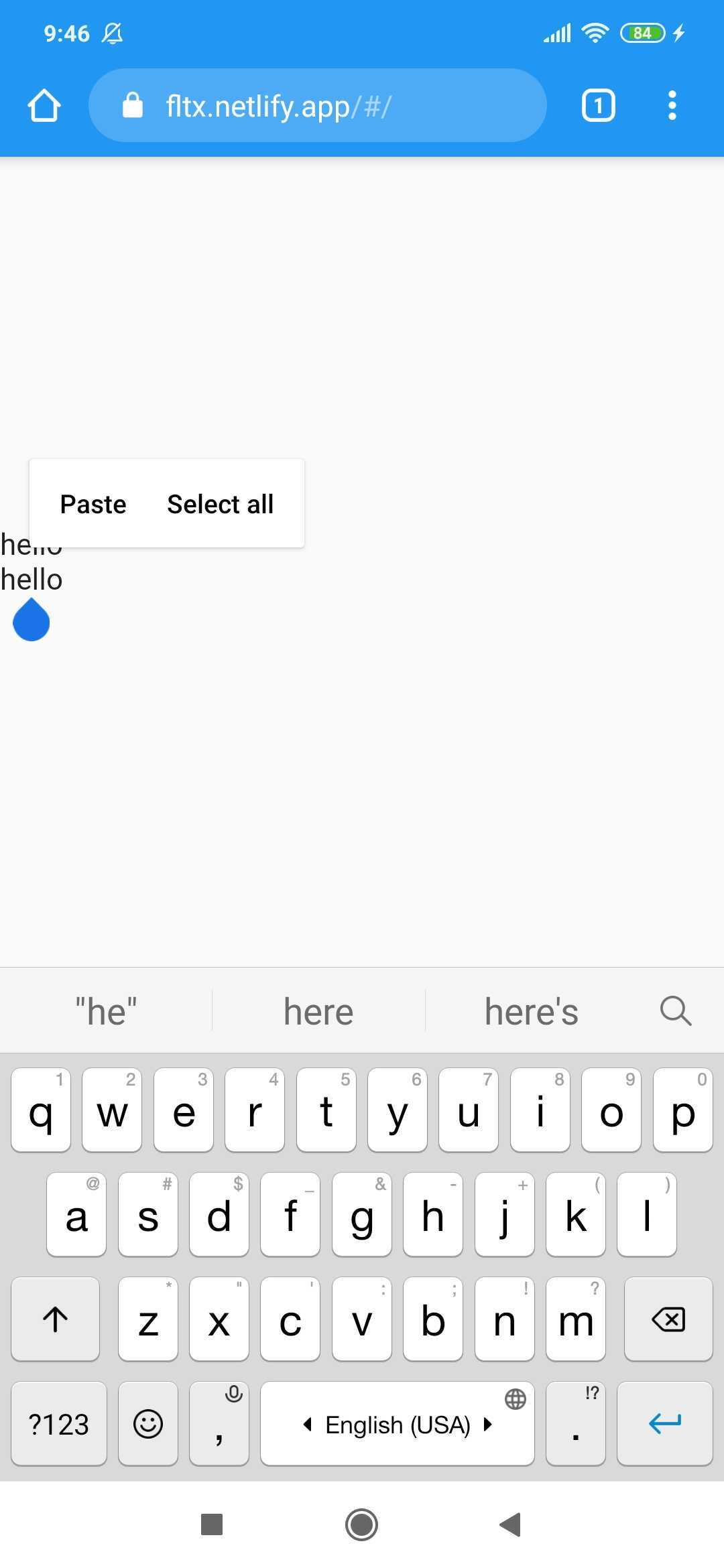 [web] Browser Context menu is not usable by TextField if readOnly is ...