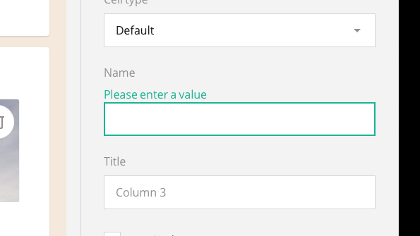 Property Grid. Placeholder (error?) for Name editor. · Issue #3507 · surveyjs/survey-creator ...