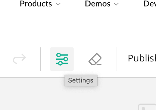 Creator Bar Settings Button · Issue 3632 · Surveyjs Survey Creator · Github