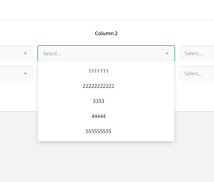 Matrix Drop Down Item Text Alignment · Issue 6515 · Surveyjs Survey Library · Github