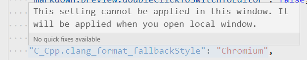 change "C_Cpp: Clang_format_fallback Style" is fail! · Issue #5477 · microsoft/vscode-cpptools ...