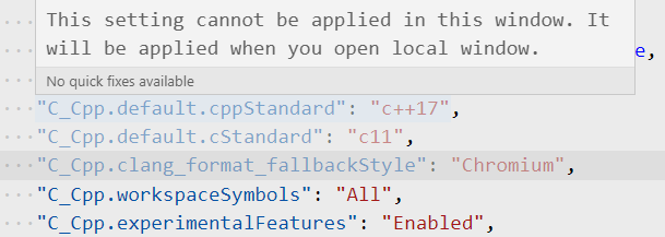 change "C_Cpp: Clang_format_fallback Style" is fail! · Issue #5477 · microsoft/vscode-cpptools ...