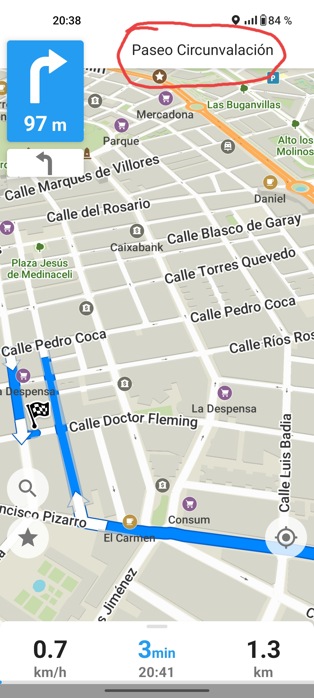 Bolder And Bigger Text For The Street Name In Navigation · Issue 5316 · Organicmapsorganicmaps