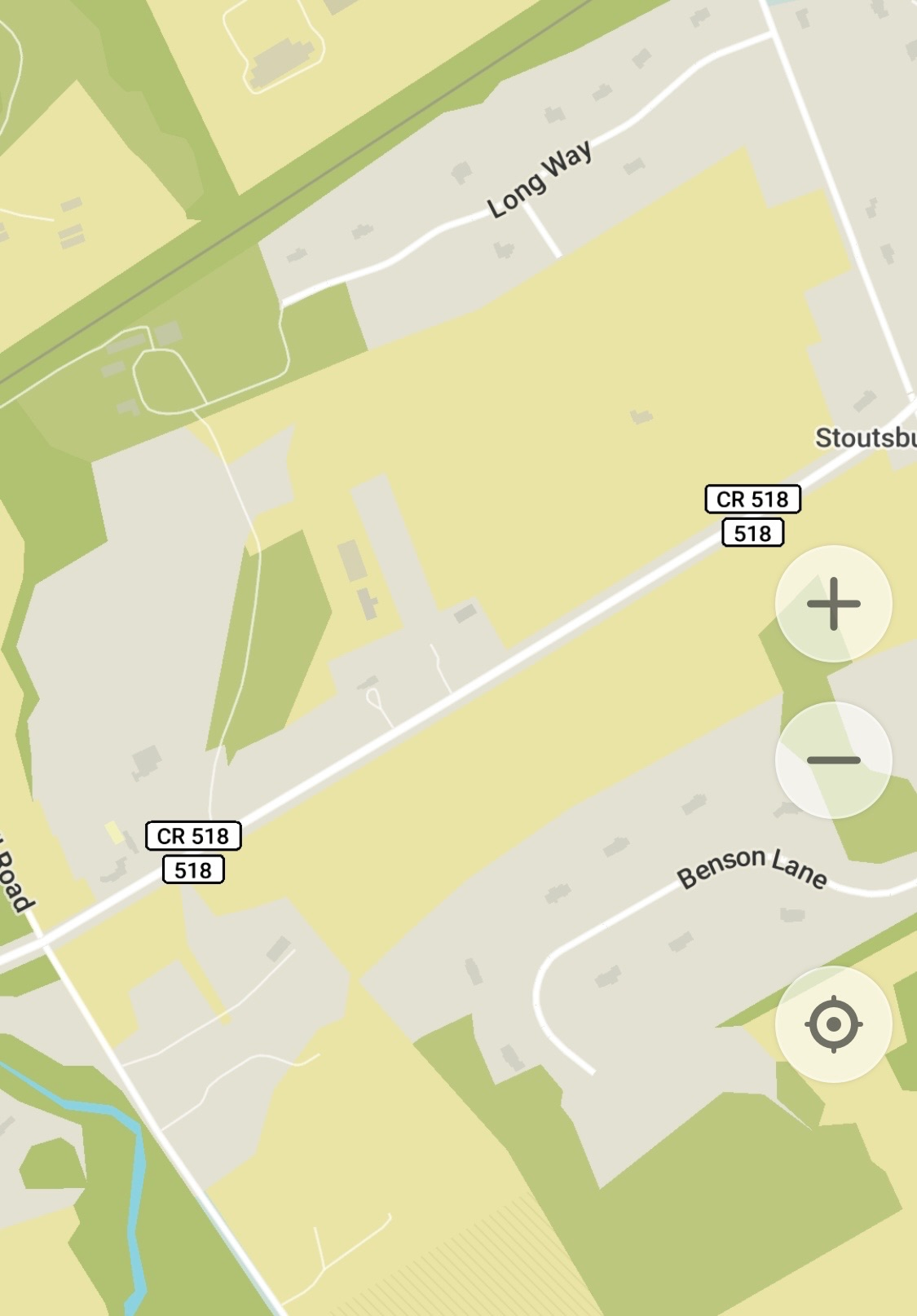 County Route numbers in New Jersey are rendered twice, once with a “CR” prefix and again without ...