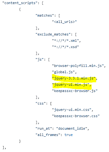 Why does this extension load jquery and jquery ui on EVERY page ...