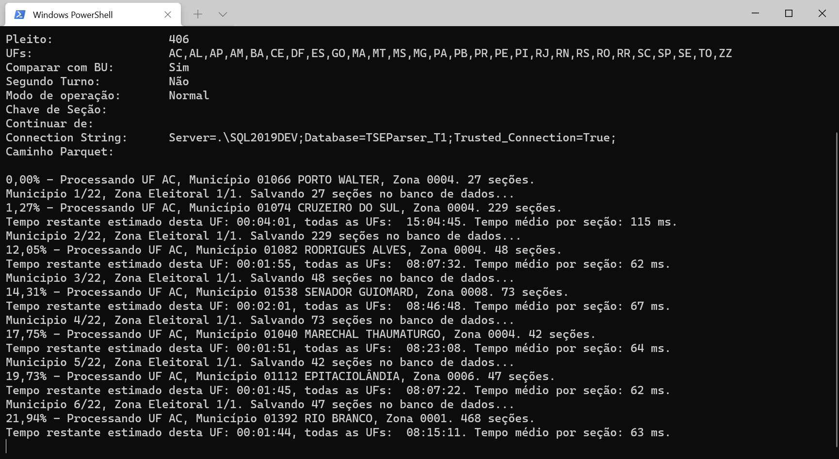 GitHub - danarrib/TSEParser: Programa que interpreta os Boletins de Urna (arquivos *.imgbu) e ...