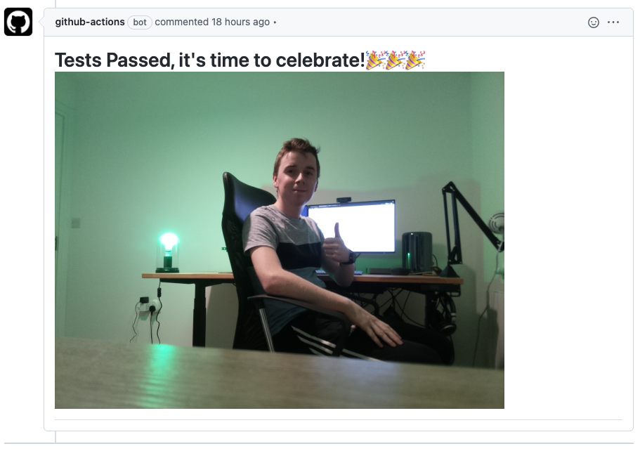 GitHub - kriscfoster/pr-celebration-github-workflow