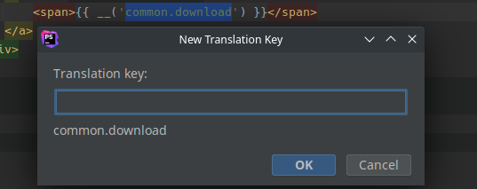 [Feature Request]: Quick fix to create a translation · Issue #698 · laravel-idea/plugin · GitHub