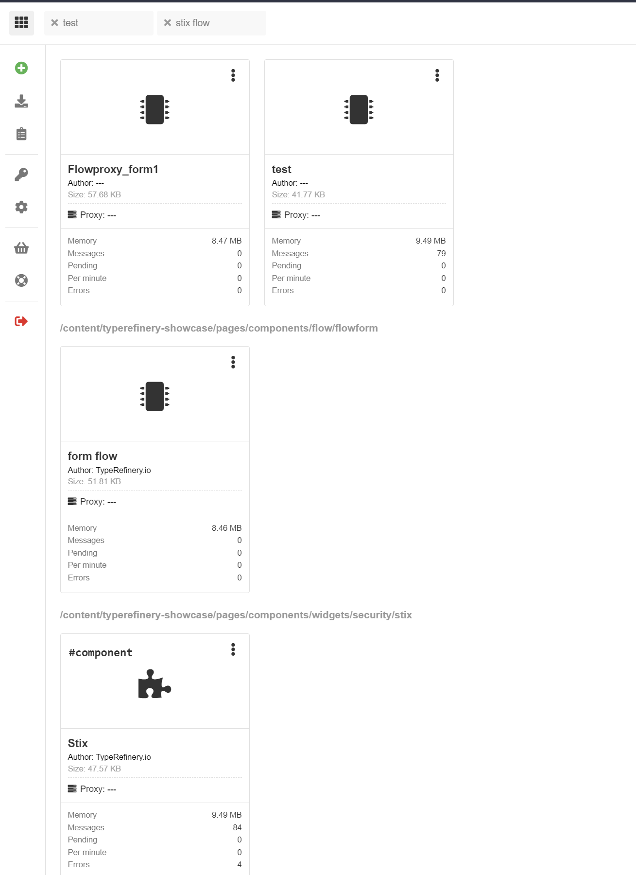 Feature: Dashboard flow filter and list. · Issue #5 · totaljs/tms · GitHub