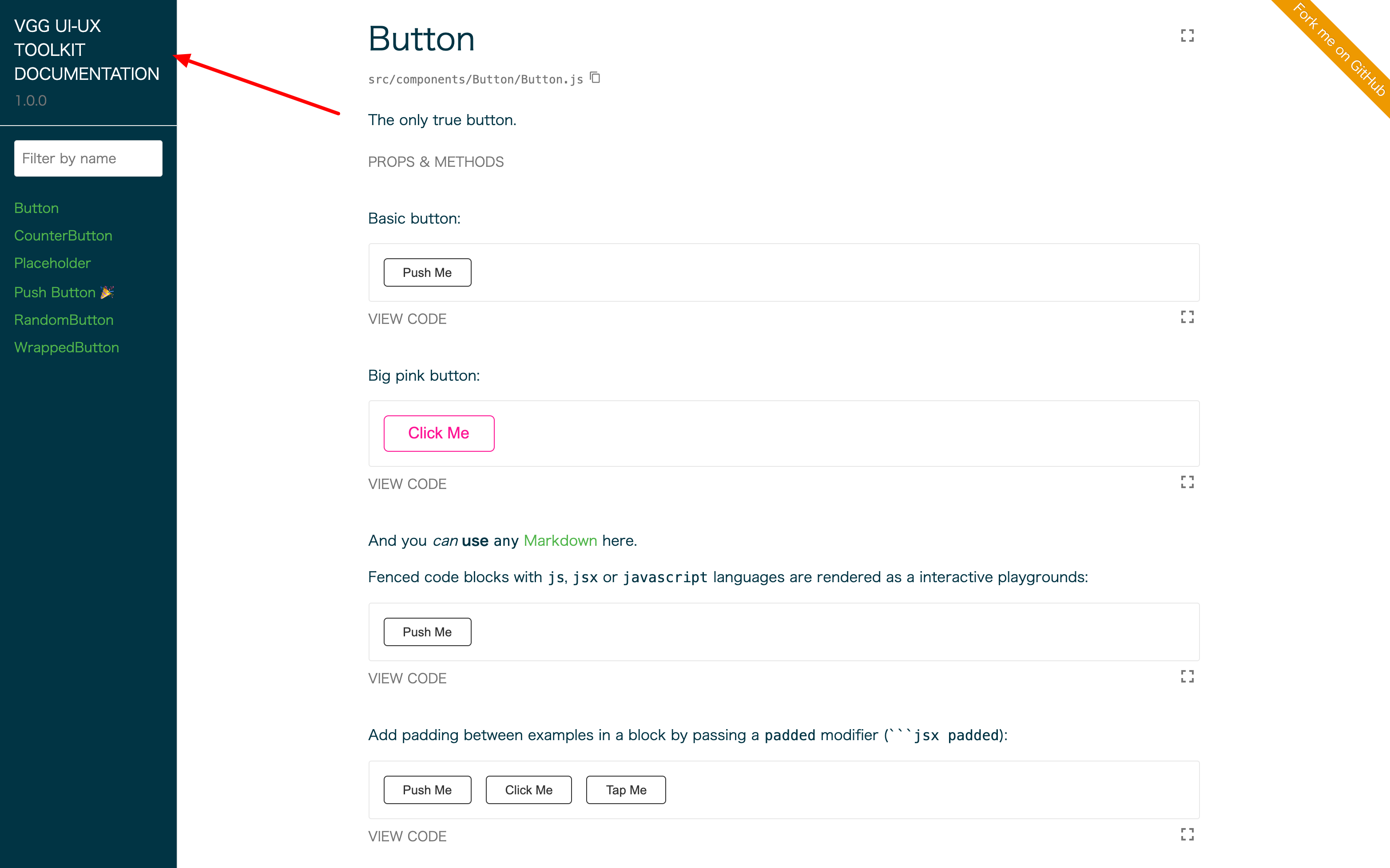 Title Color is Black instead of White after Styleguidist build · Issue ...