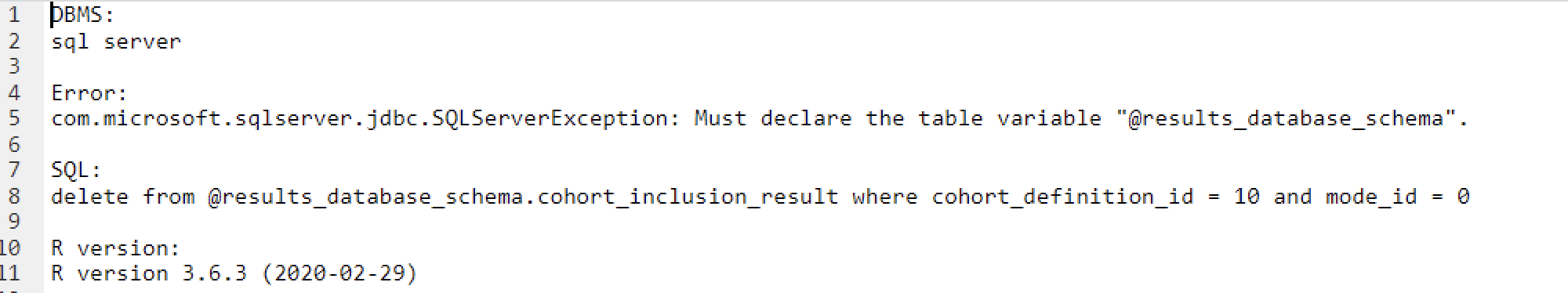 Creating cohorts from WebApi version 2.8.1 Fails with sql Error · Issue #387 · OHDSI ...