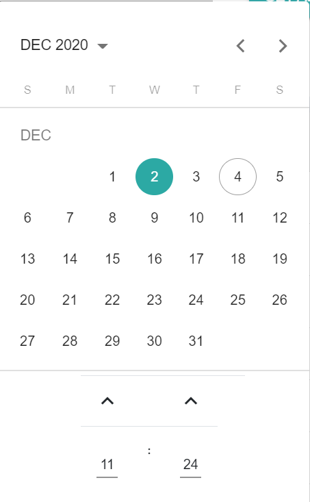 Datetimepicker Popup Is Not Responsive · Issue 129 · H2qutc Angular Material Components · Github