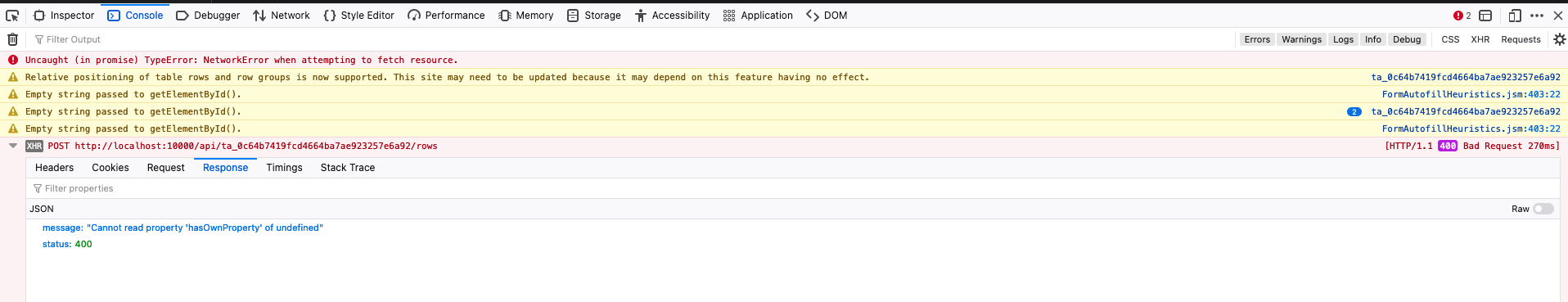 Cannot add records to Budibase db table. · Budibase budibase ...