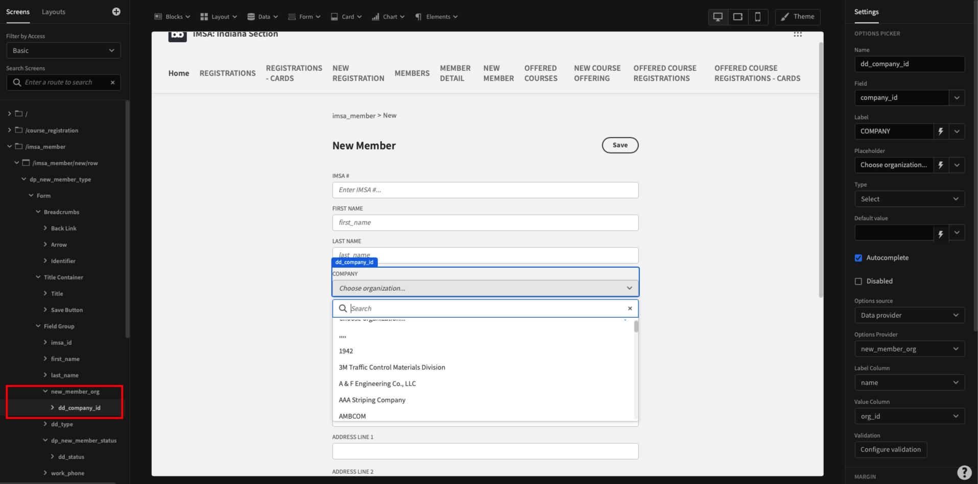 Limit on number of Options in Option Picker · Budibase budibase ...