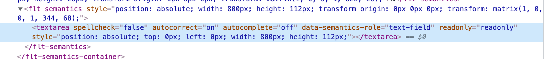 Selectabletextrich Semantics On The Web Create An Empty ` ` · Issue 96877 · Flutterflutter