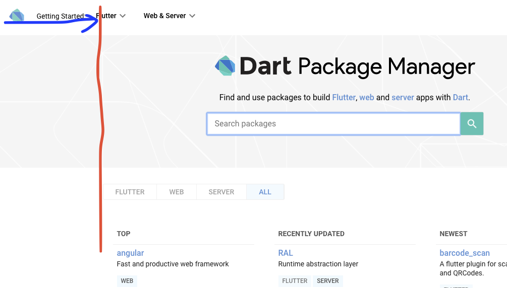 Align menu w/ body content "column" · Issue #496 · dart-lang/pub-dev · GitHub