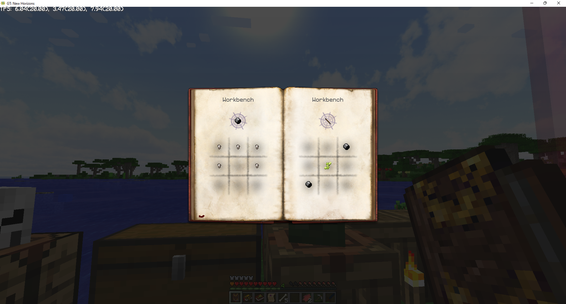 Crafting Iron Caps for ThaumCraft shows false recipie in Thaumonomicon ...