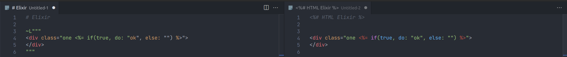 Elixir Embeddings Not Tokenized Properly In Htlm Sigil Block · Issue 194 · Elixir Lspvscode 9819